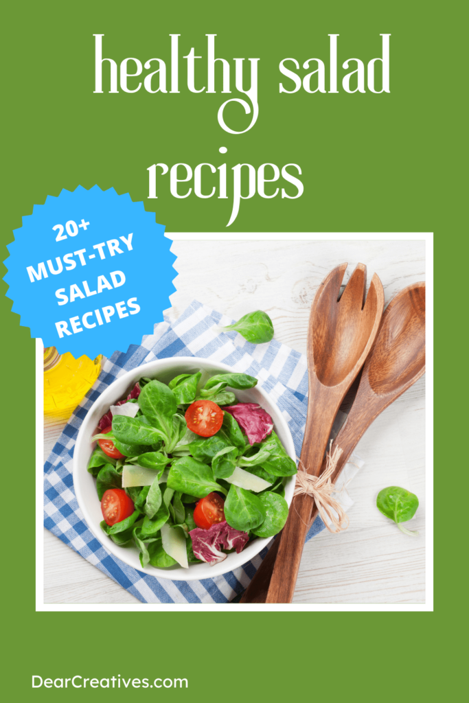 Lists of Recipes - For Cooking, Baking And Meal Planning - Dear Creatives