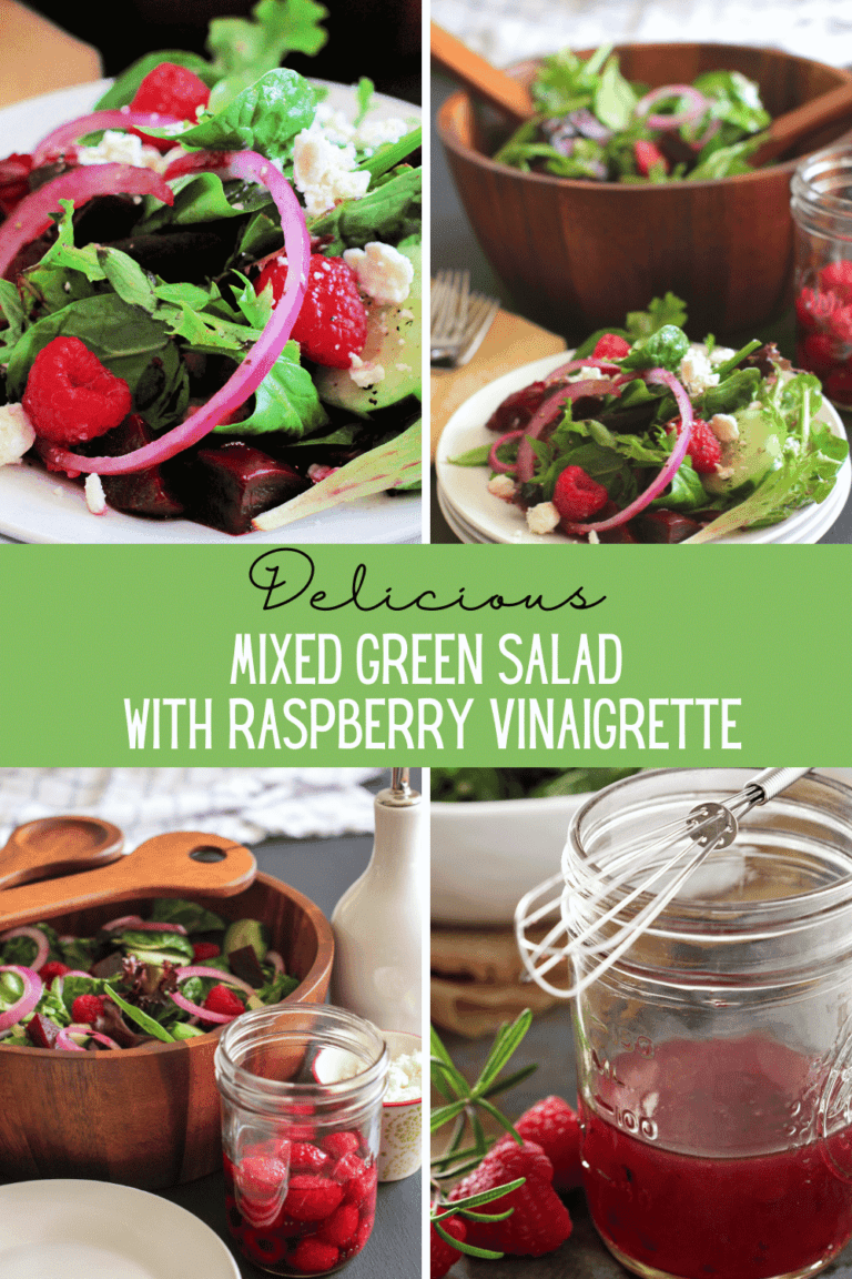 Salad With Raspberry Vinaigrette Dear Creatives