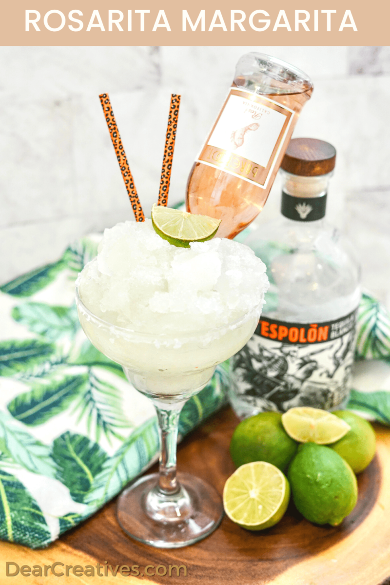 Rose Margarita - Rosa Rita Margarita (Blended) Dear Creatives