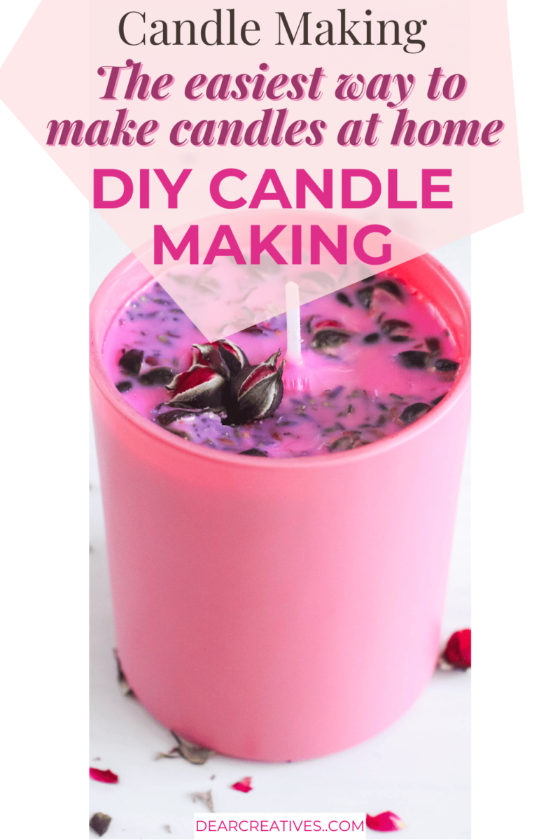 DIY Candle Making + DIY Candle Making Kit Dear Creatives