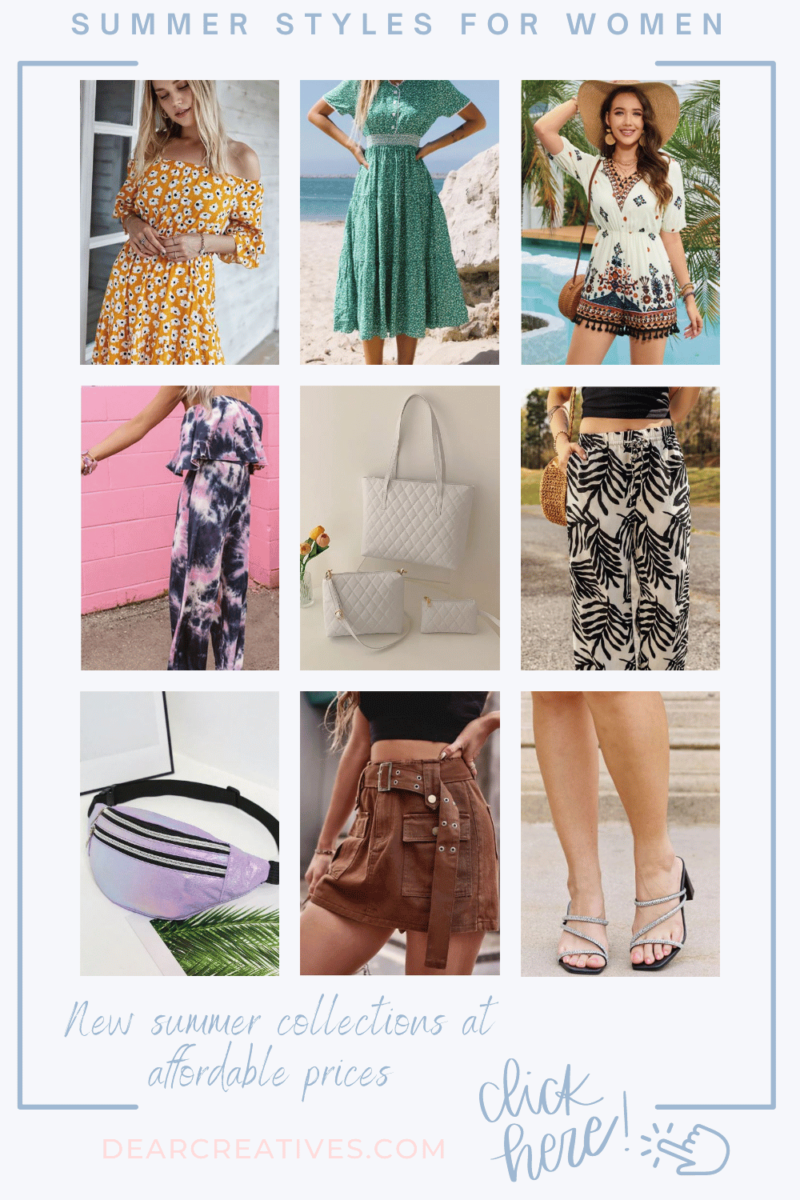 Summer Styles For Women Dear Creatives