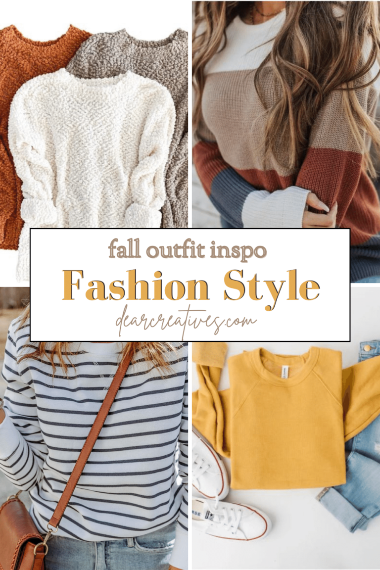 "Fall Outfits Inspo: Women's Fashion Essentials for Autumn" Dear Creatives