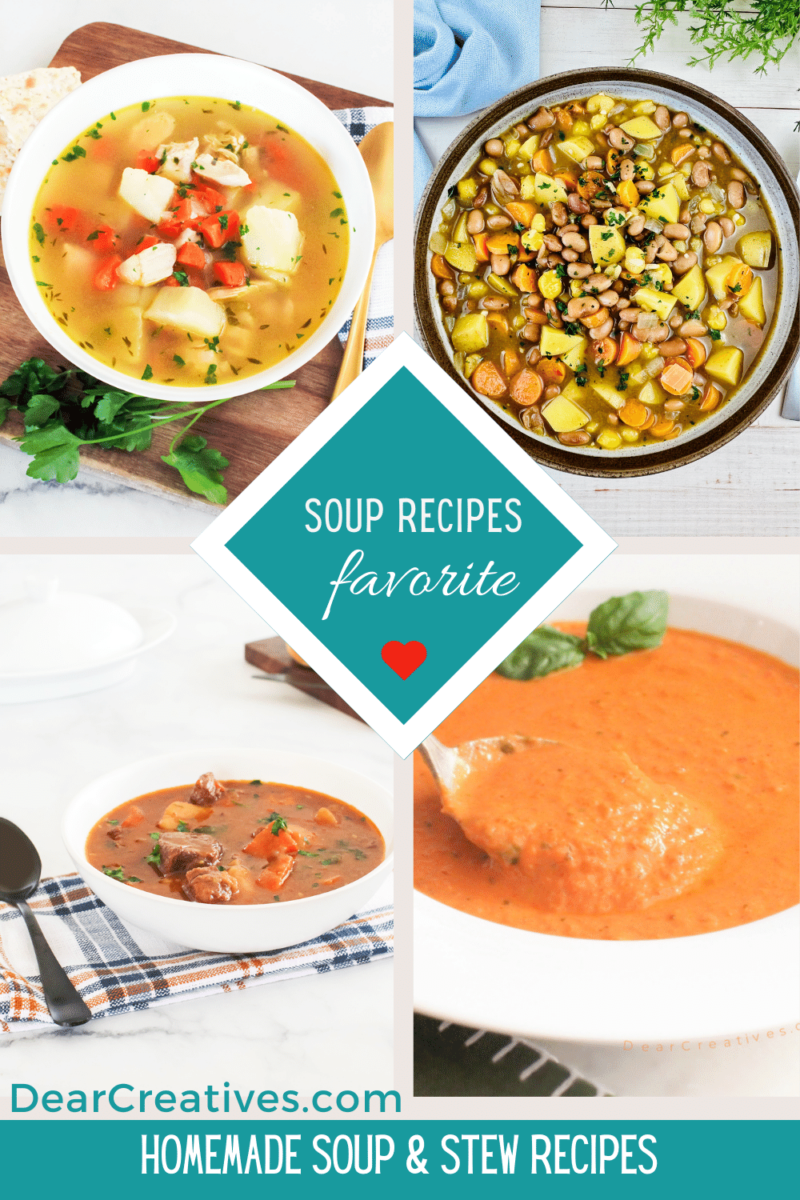 Soup Recipes - The Best Soup Recipes at DearCreatives.com