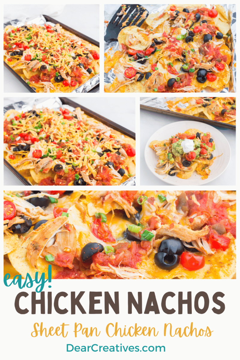 Shredded Chicken Nachos Dear Creatives