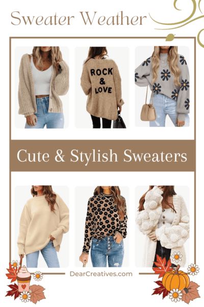 Must-Have Women's Sweaters: 15+ Styles For Sweater Weather! Dear Creatives