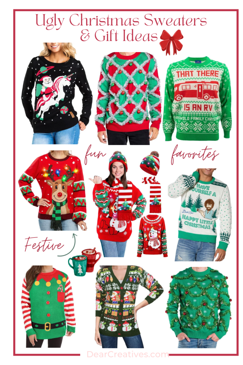 30+ Ugly Christmas Sweaters To Wear That Are Festive, Fun, And F-Ugly ...