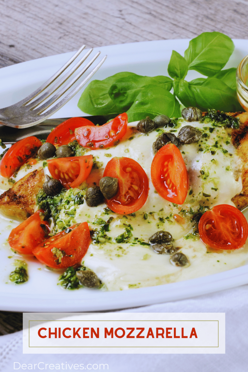 Chicken Mozzarella Recipe Dear Creatives