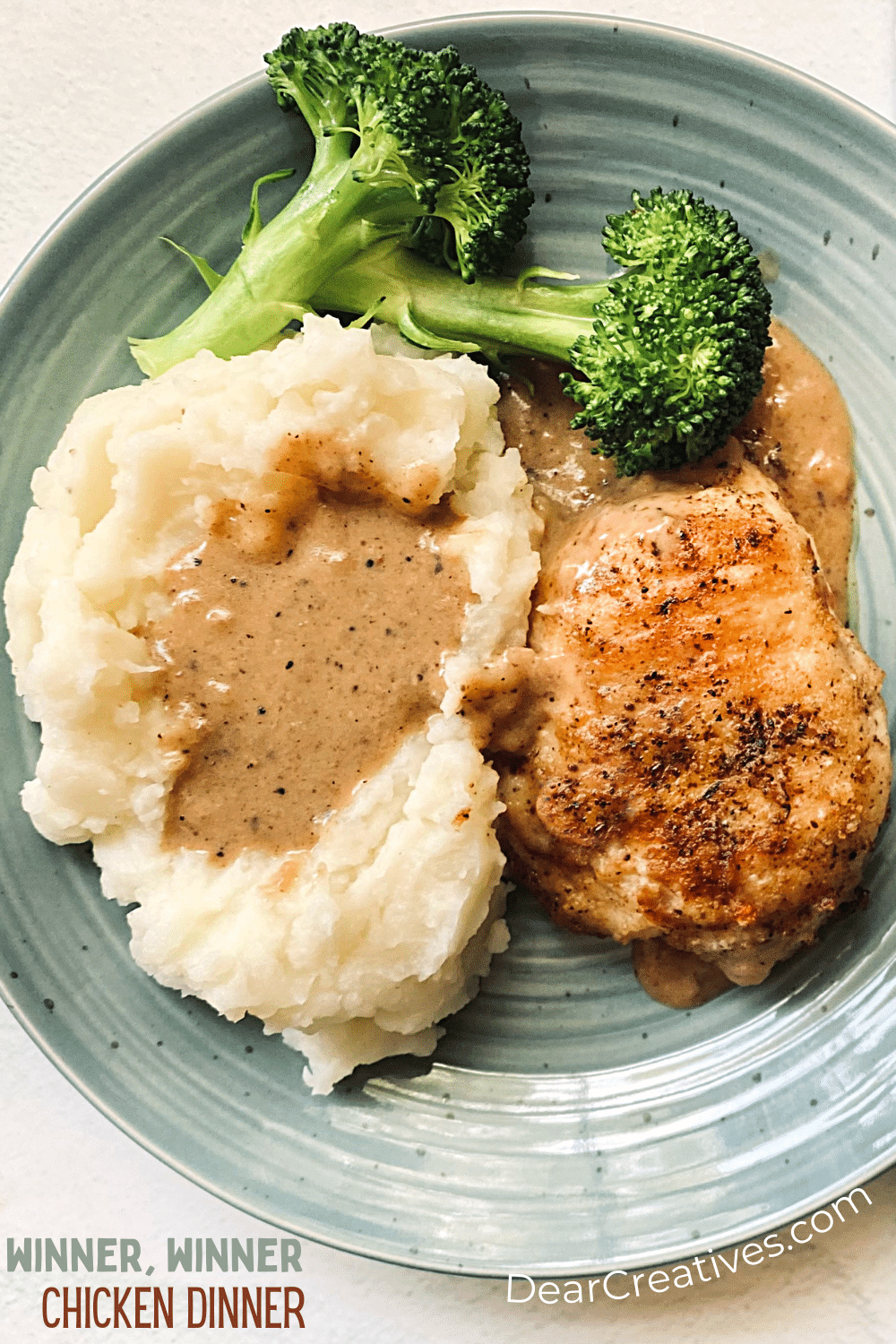 Fried Chicken Breasts Mashed Potatoes And Gravy! Winner, Winner Chicken ...