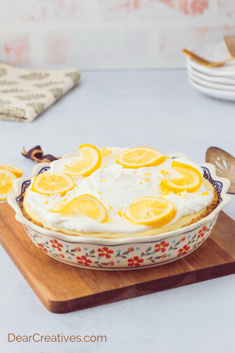 Lemon Pie Recipe Homemade Graham Cracker Crust Recipe Dear Creatives