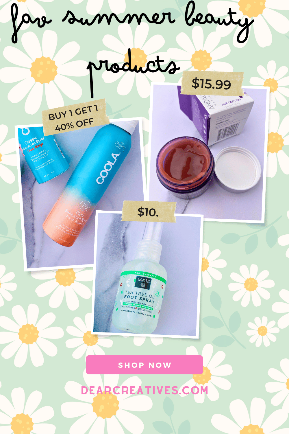 Hot Summer Beauty Tips! Beat the Heat & Stay Beautiful! Dear Creatives