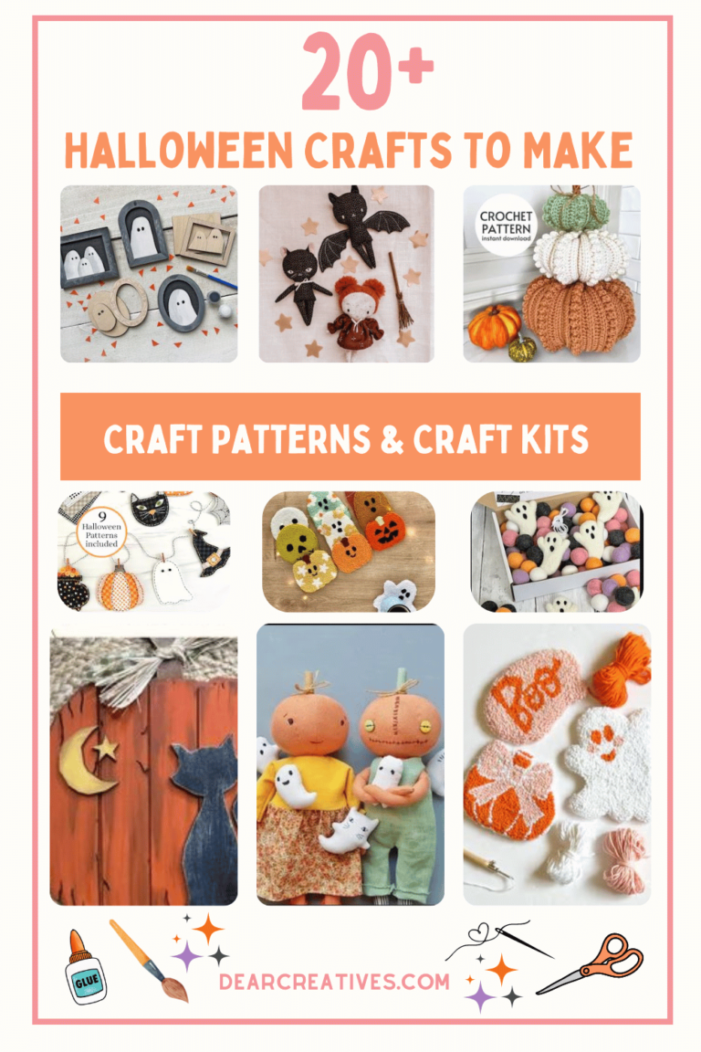 20 Halloween Crafts To Make For Spooky Season! Dear Creatives