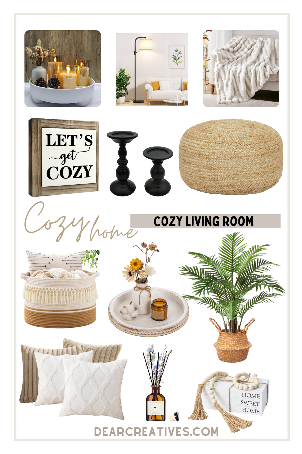 Cozy Living Room Ideas Dear Creatives