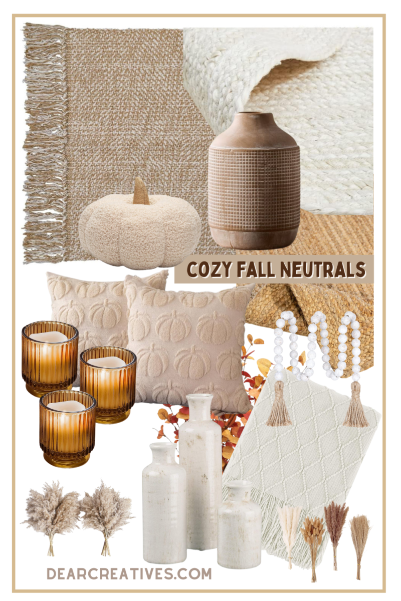 Neutral Fall Home Decor - Ideas and Tips To Elevate Your Space Dear ...