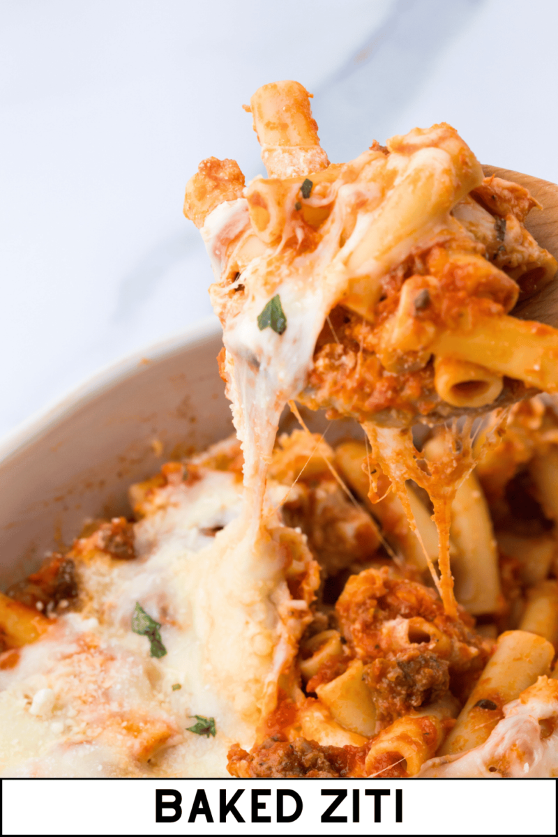 Baked Ziti Easy Recipe Easy Pasta Casserole For Dinner Dear Creatives