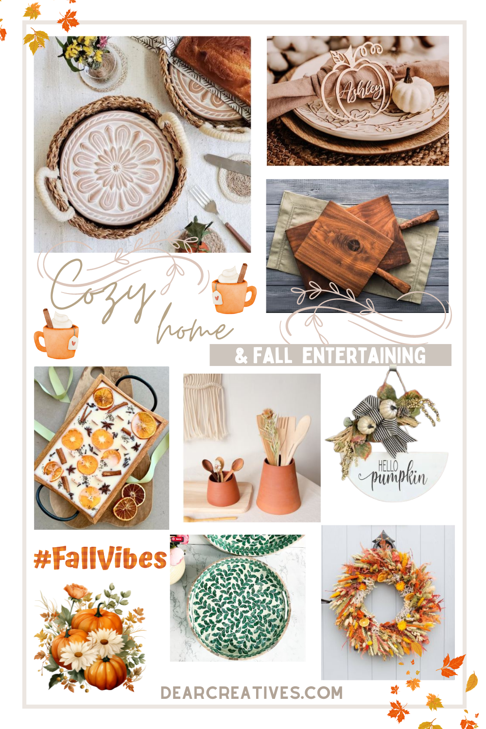 Cozy Up Your Home - Etsy Finds For Fall And Autumn Aesthetics Dear ...