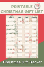 Printable Christmas Gift List: Keep Your Shopping Organized Dear Creatives