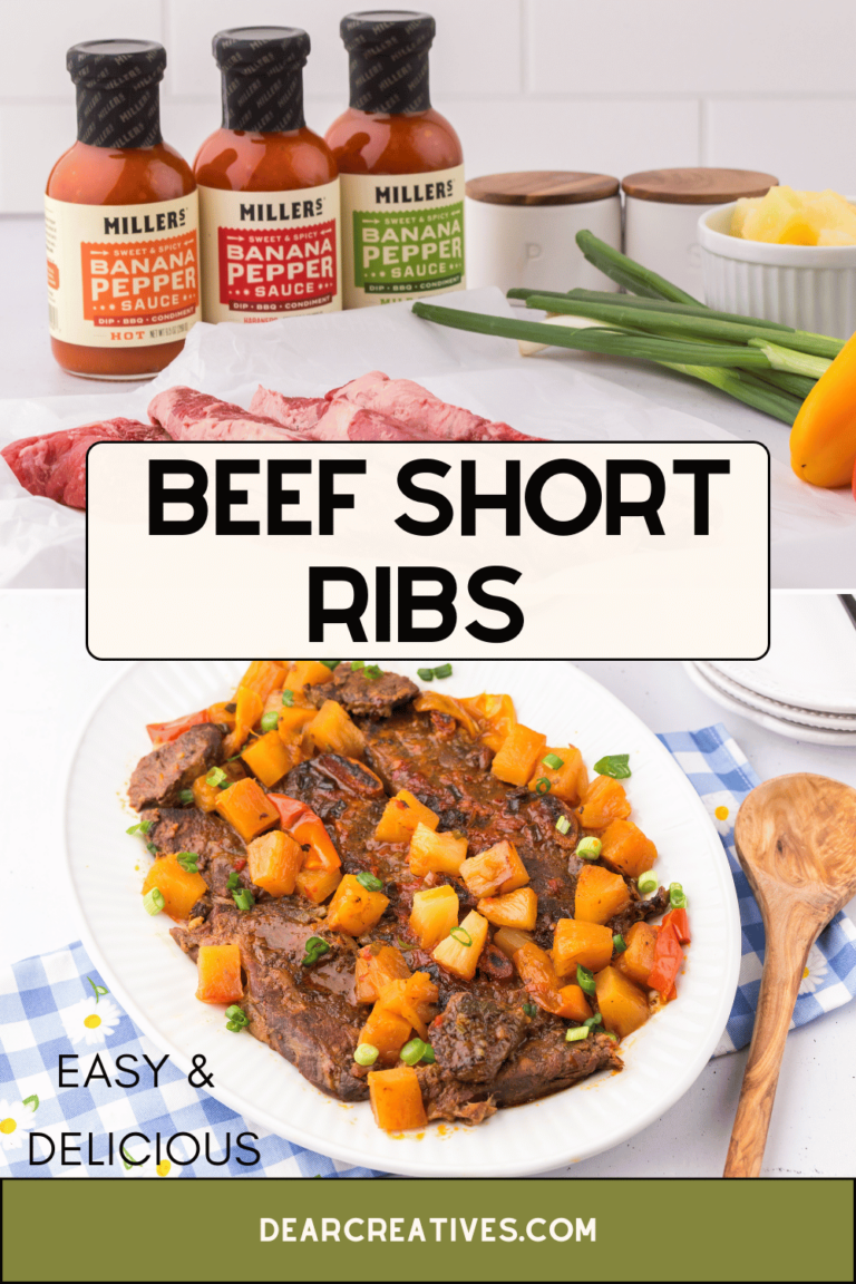 Slow Cooker Beef Short Ribs Recipe (Oven or Grill) Dear Creatives