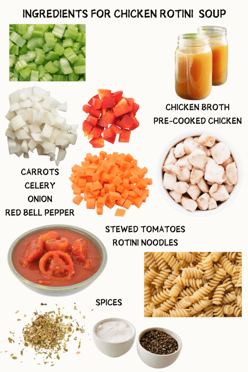 Chicken Rotini Soup With Rotisserie Chicken Dear Creatives