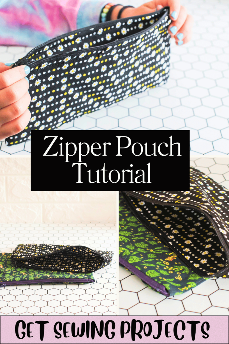 How to Sew a Zipper Pouch – Easy Beginner Tutorial | Dear Creatives