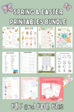 Easter Scavenger Hunt Printable: BOGO Deal & Spring Bundle! Dear Creatives