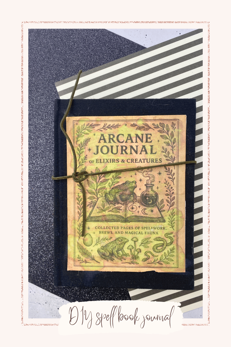 How to Make a Spellbook Journal: A Grimoire Printable from Etsy Dear ...